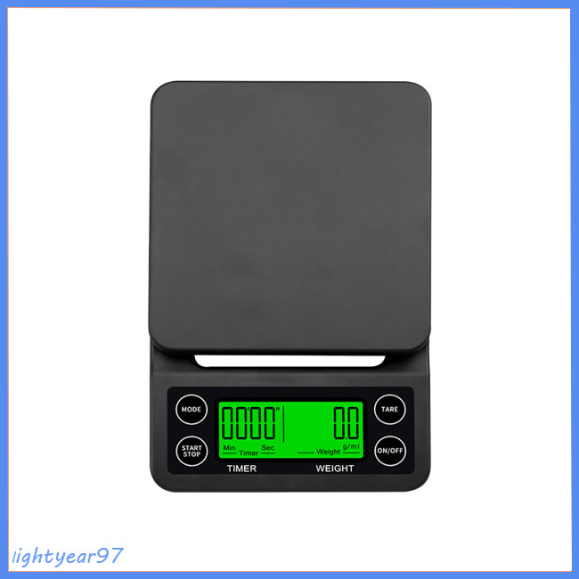 LIGHTYEAR Rechargeable Food Kitchen Scale Small Scale Grams High ...