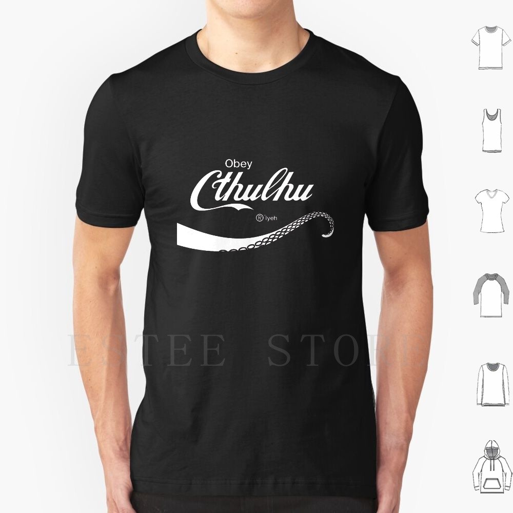 Tentacle T Shirt Print Cotton Cthulhu Necronomicon Phil Postma Horror ...