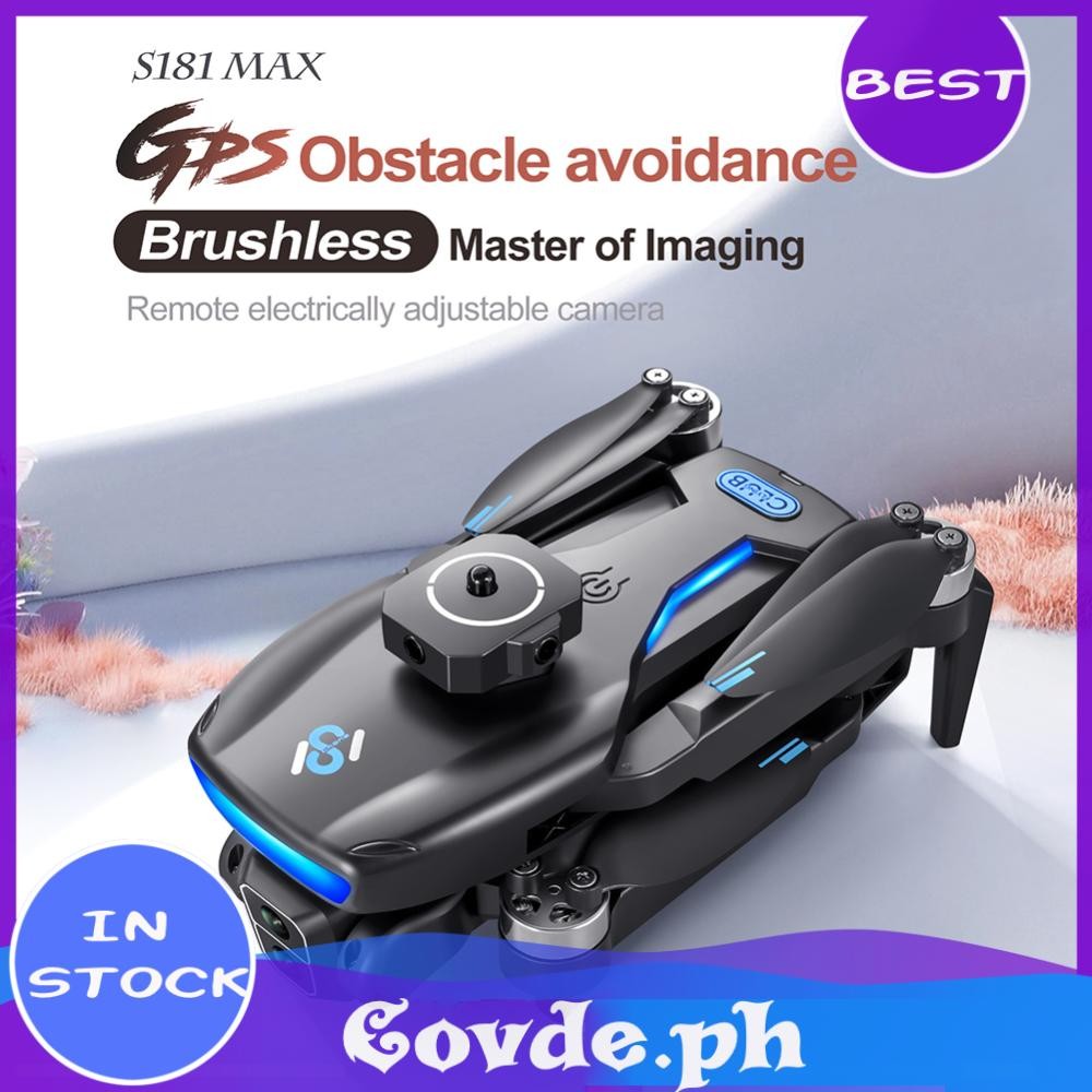 8K HD Dual Camera Foldable Drone WiFi GPS Quadcopter Remote Control ...