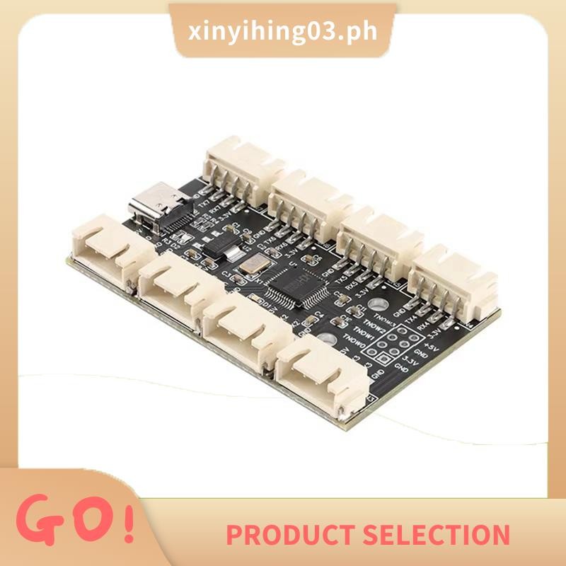 In Stock USB to 8-Way TTL Serial Port Module CH348 Multi-Channel UART ...