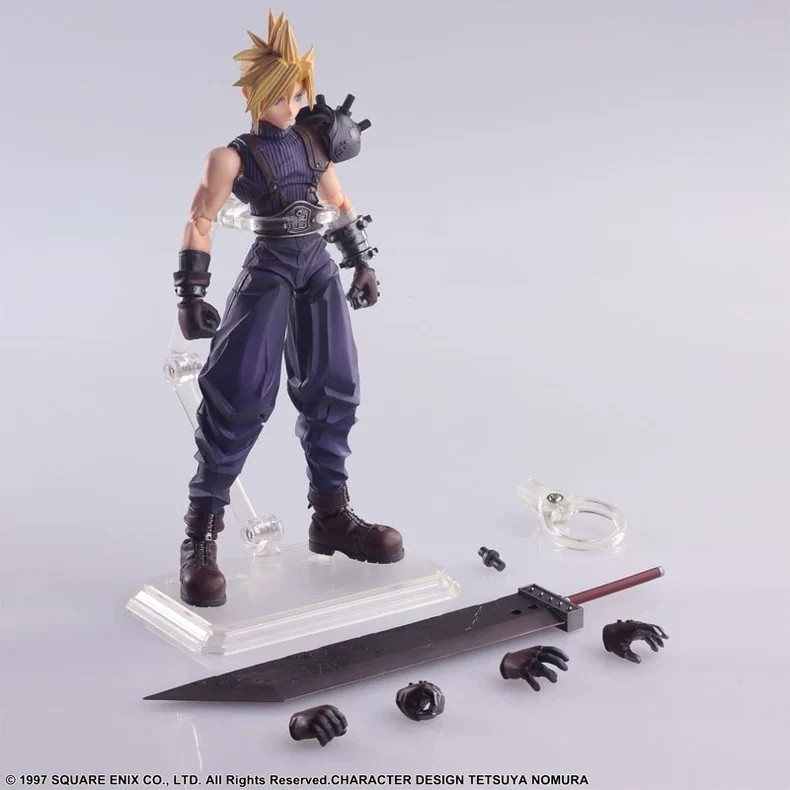 Genuine Bulk Ready Stock SQUARE ENIX SE BRING ARTS Final Fantasy 7 ...