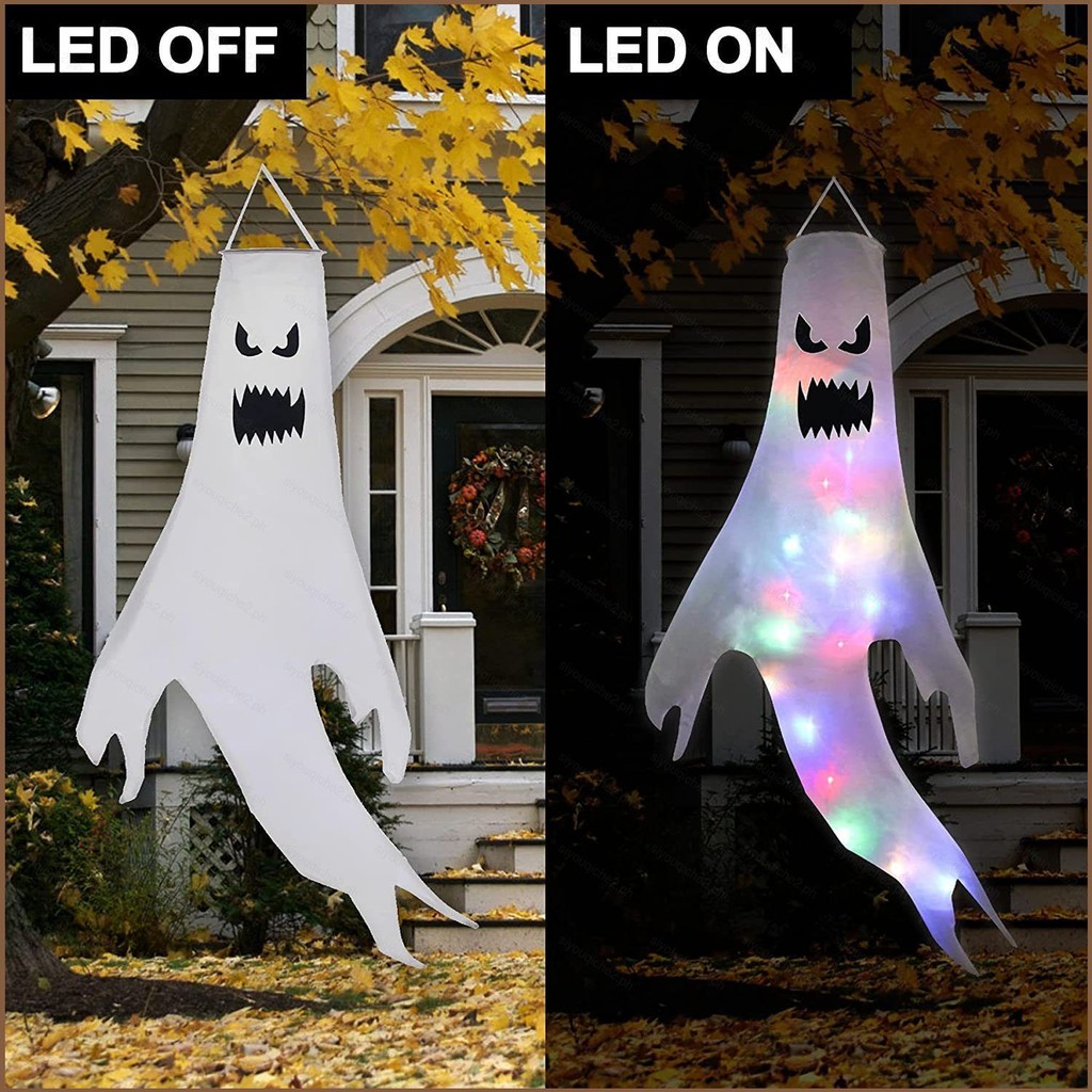 sy Halloween decoration hair dryer Ghost Day LED luminous monster light ...