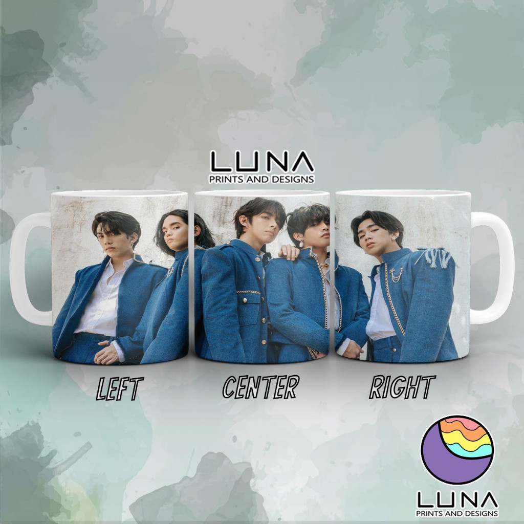 SB19 ( Ken, Stell, Pablo, Justin, Josh ) Mug Collection - Canvas Manila ...