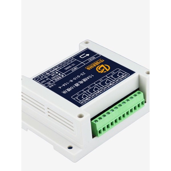 ＞10A relay 4-way output module switch digital input RS485 communication IO expansion control ...