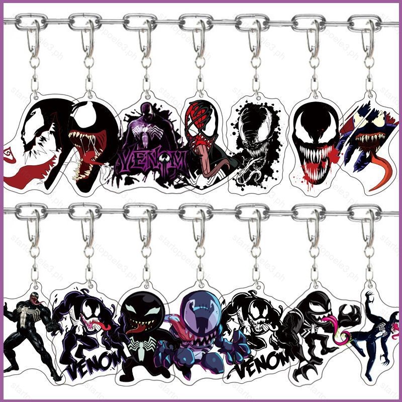 Venom vs Spider-Man The Last Dance acylic key holder keychain bag ...