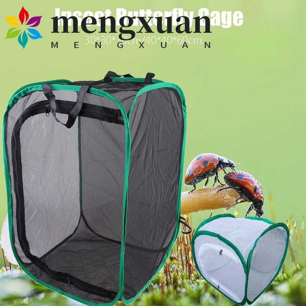 MENGXUAN Portable Insect Cage Proof Ant Mesh Cage Butterfly Box Plant ...