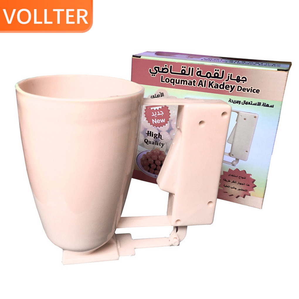 1/2 Cake Making Helper Cup Pastry ABS Kitchen Tools Dispenser Handle ...