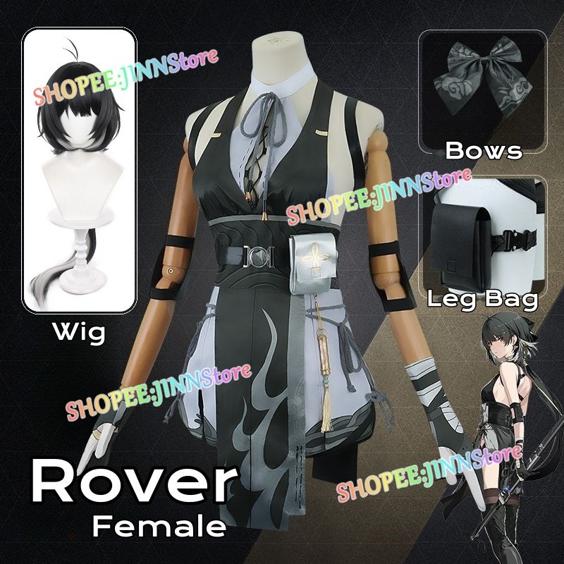 - JINN - Female ROVER Cosplay Costume WUTHERING WAVES Game Cosplay ...