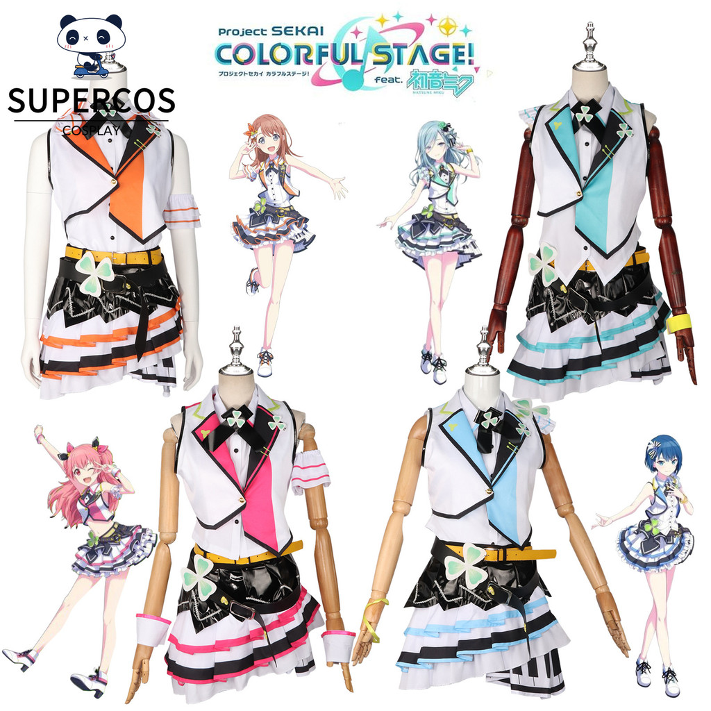 Project Sekai Colorful Stage Feat Miku Momoi Airi Cosplay Costume ...