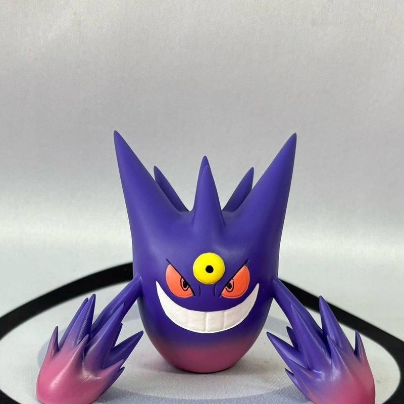 7cm Mega gengar pokemon scale world action figure doll | Shopee Philippines