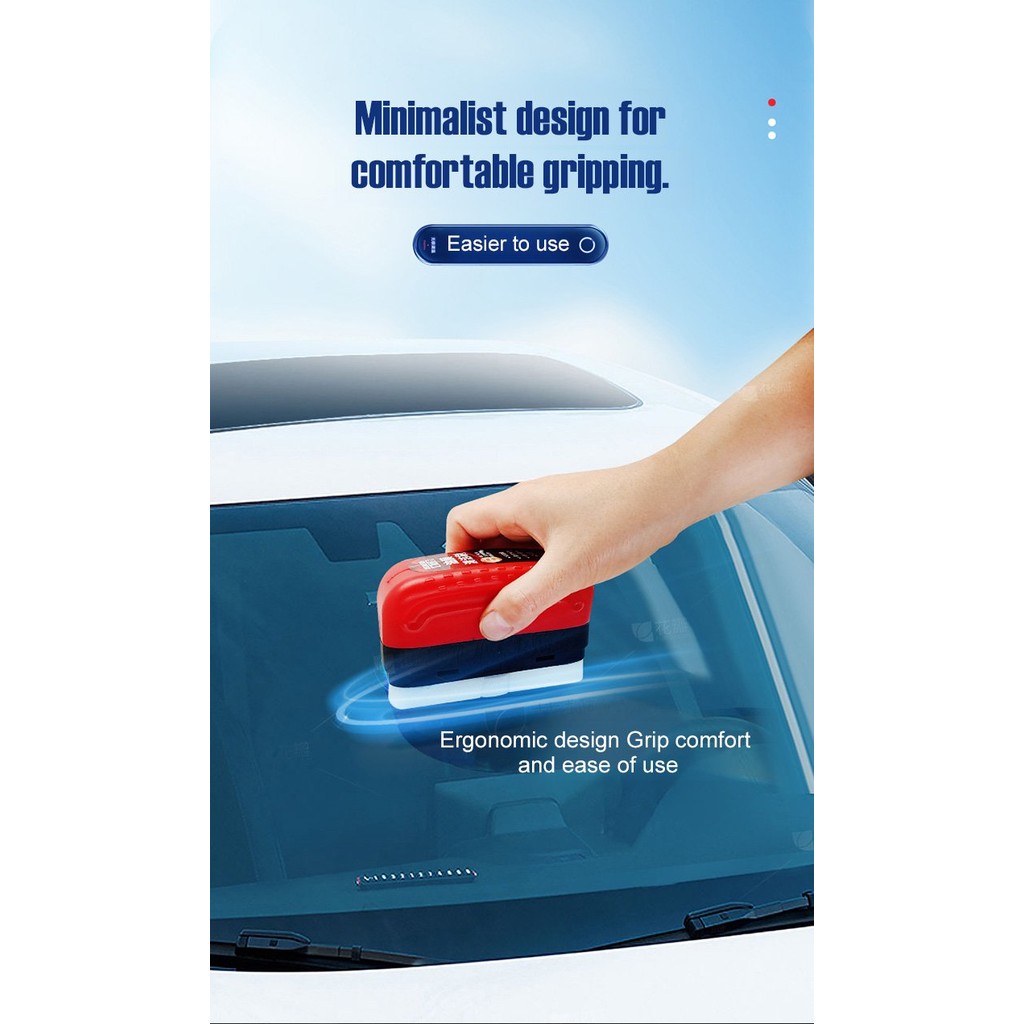 【100% authentic】Powerful Car Glass Oil Film Remover auto windshield ...