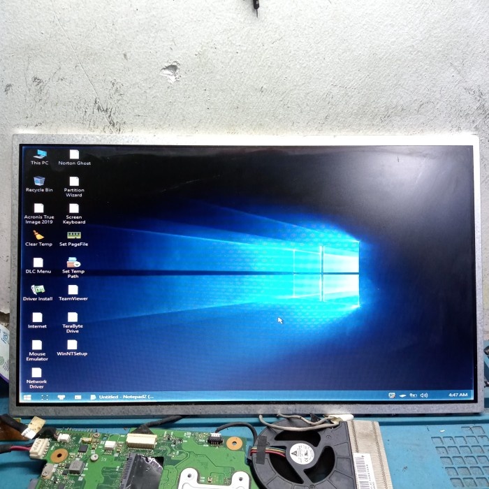 PUTIH LAYAR Standard 14 inch Laptop LCD LED Screen, 40 pin thick ...