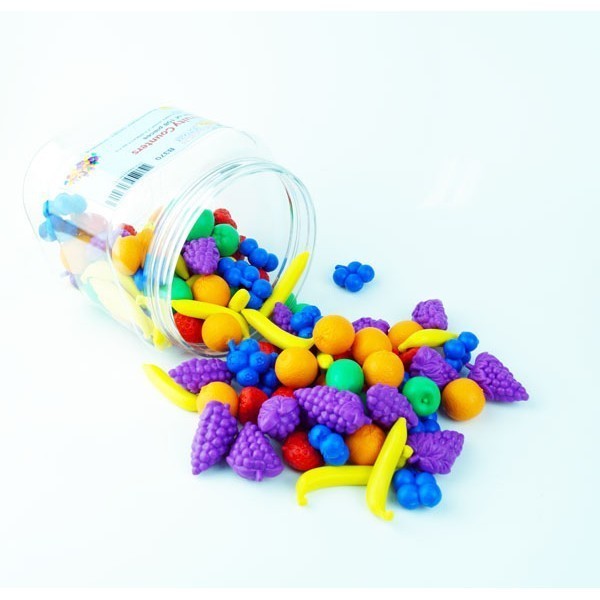 Learning Store Fruit Counters, Set of 108 pieces - Maths Manipulative Teaching Aids Counters ...