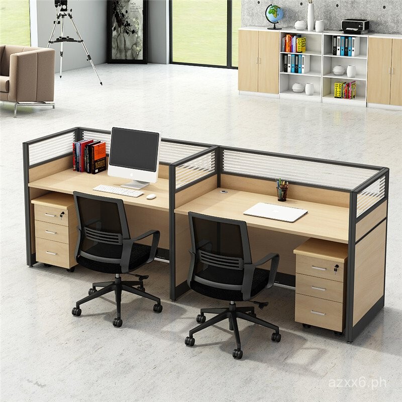 Office Furniture Single Seat Office Desk with Chinese Screen Staff ...