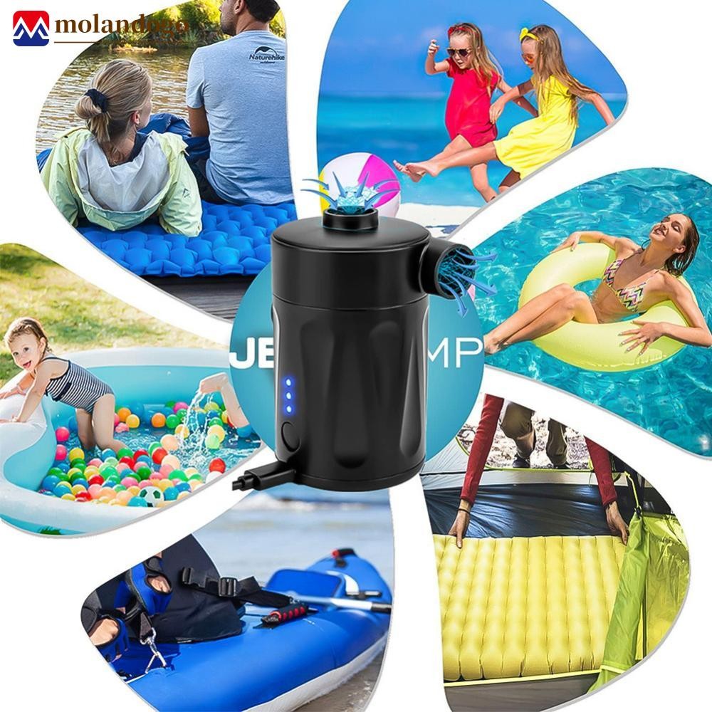 MOLANDOGO Portable Electric Storage Pump Outdoor Wireless Swimming Pool ...