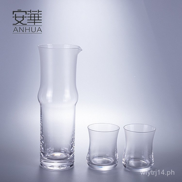 Anwar High-Quality Aesthetic Water Set Three-Piece Set Art Glass Water ...