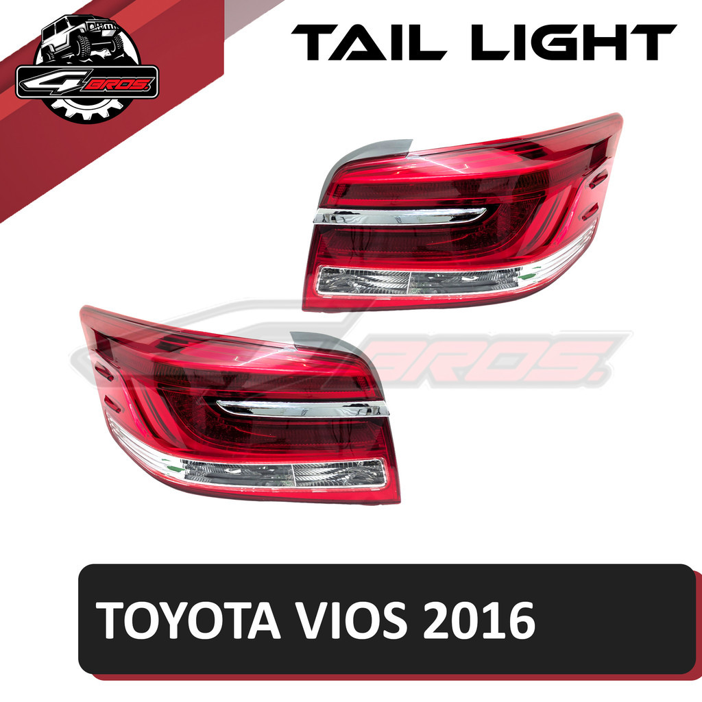 Toyota Vios 2016 Original Tail Lamp / Tail Light | Shopee Philippines