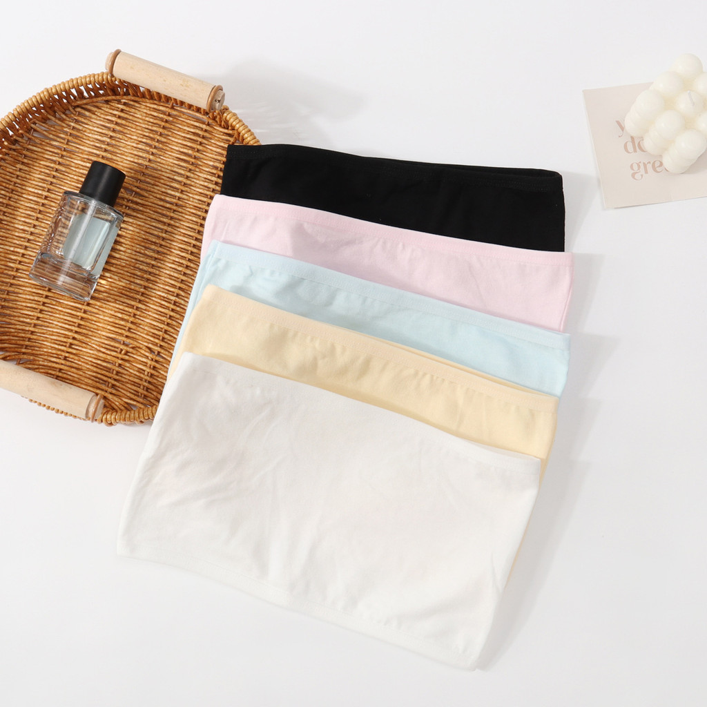 9-16 year Kids Bra strapless cotton girls strapless junior high school ...