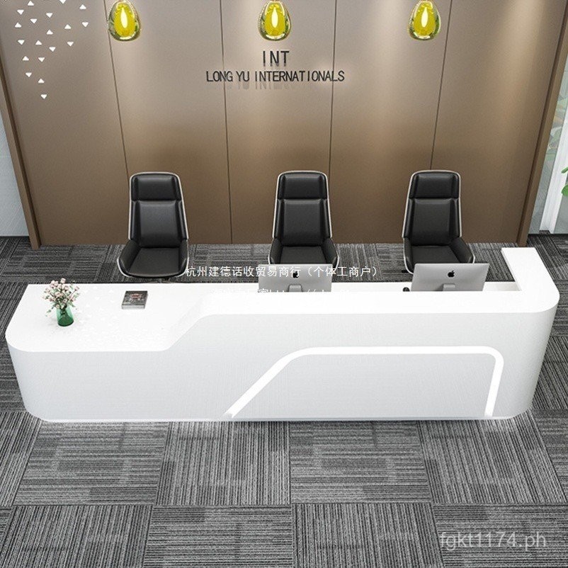 Consultation Desk Cashier Desk Curved Reception Desk Bar Counter ...