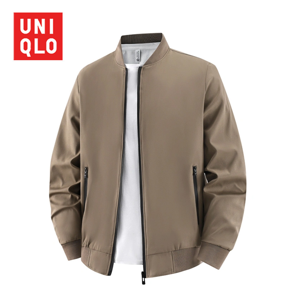 UNIQLO Spring and Autumn Baseball Collar Jacket Men's Business Thin ...