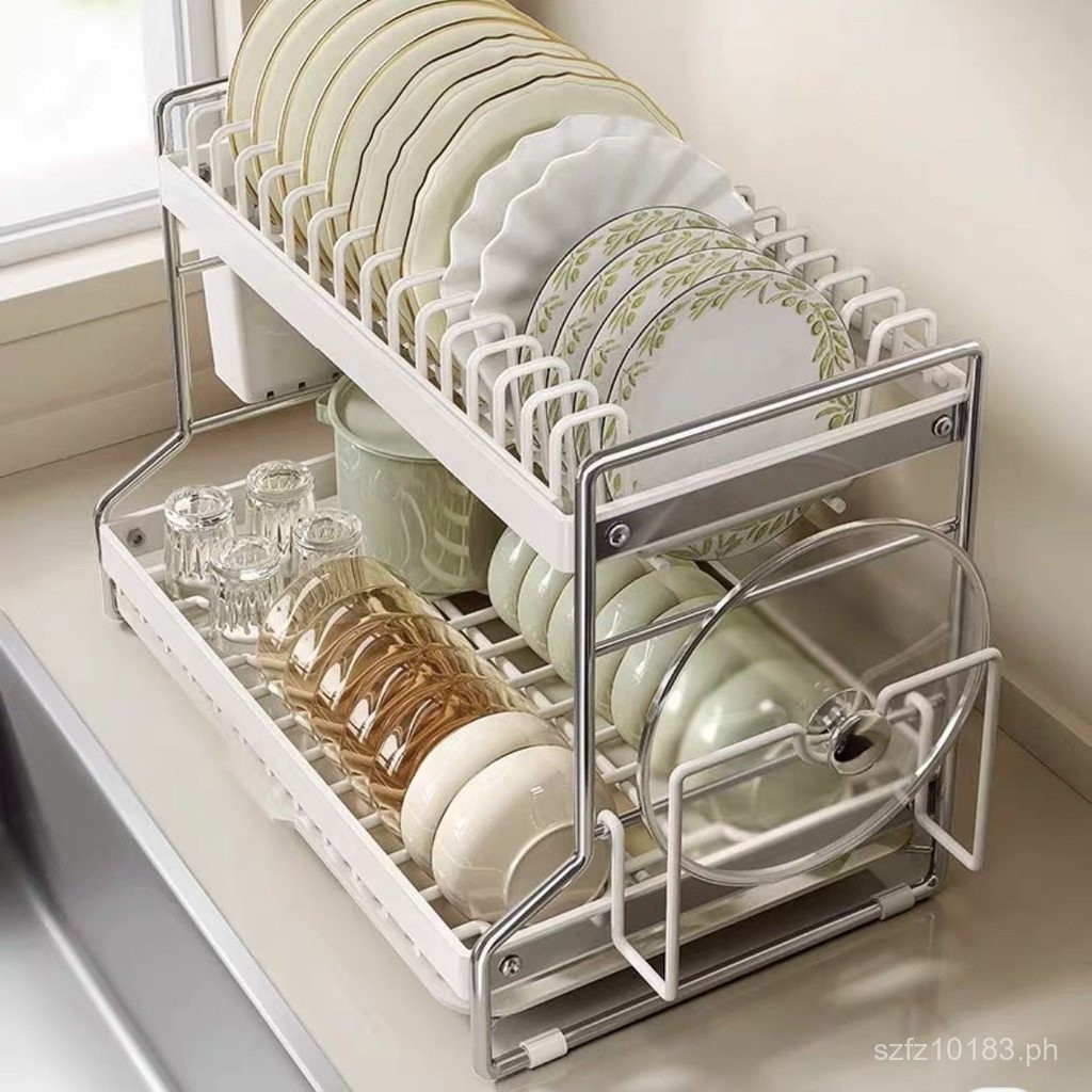 Draining Rack Storage Rack Stainless Steel New Era Kitchen Bowl and ...