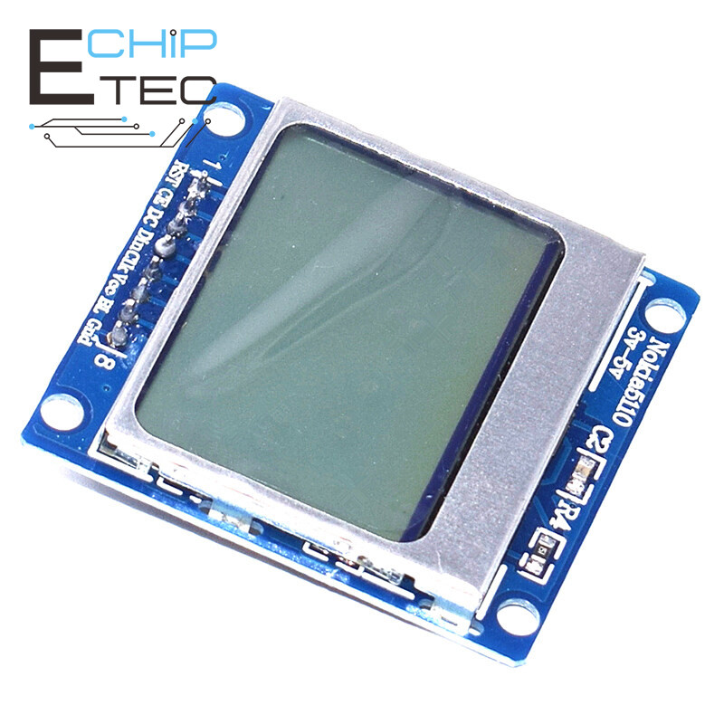 LCD Module Display Monitor Blue Backlight Adapter 84x84 lcd5110 Nokia ...