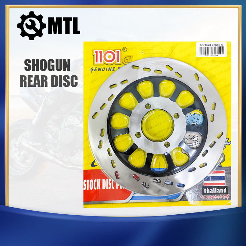 MTL MOTORCYCLE FRONT DISC BRAKE FOR SHOGUN, DISC PLATE | Shopee Philippines