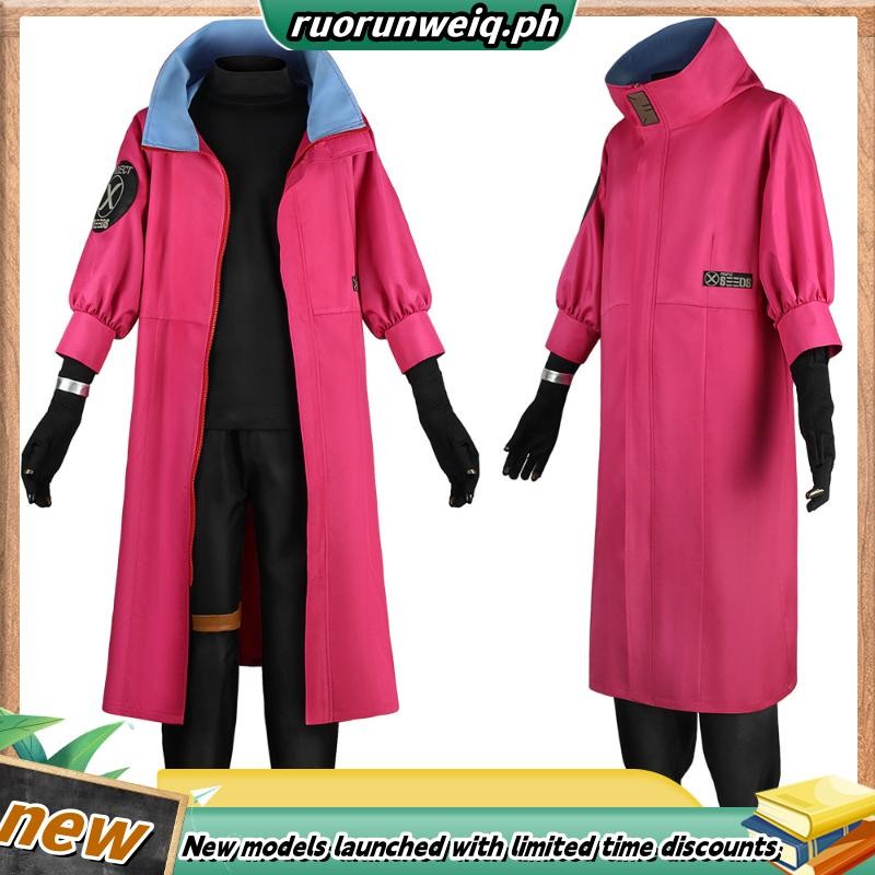 Anime Trigun Vash the Stampede Jacket Coat Uniform Wig Cosplay Costume ...