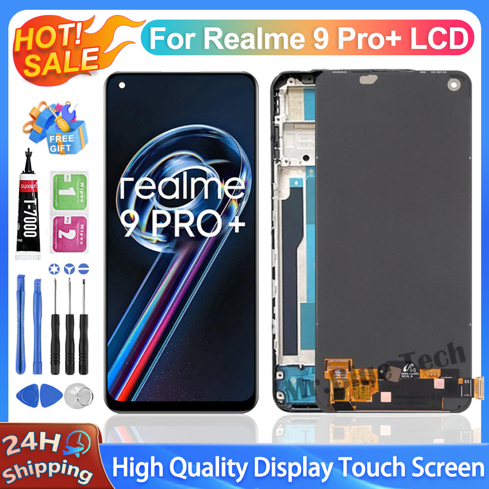 For Realme 9 4G / 9 Pro Plus 5G LCD Display 9 Pro+ RMX3521 RMX3392 ...