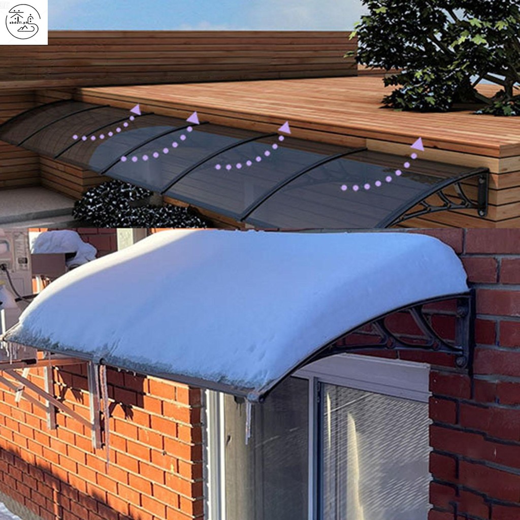 Wind Rain With Silent Sunshade Canopy Bracket Prevent Falling Objects ...