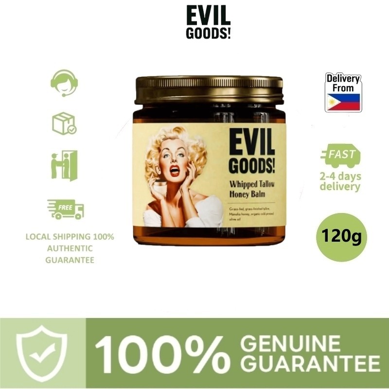 EVIL GOODS Beef Tallow Honey Balm moisturizer for face Nourishing And ...