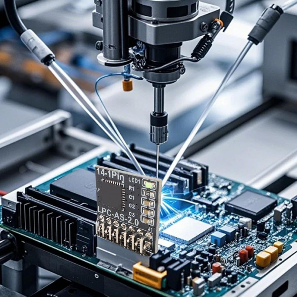 skill-ph Wisoqu 14Pin TPM 2.0 Module Encryption Security 14-Pin 2.0mm ...