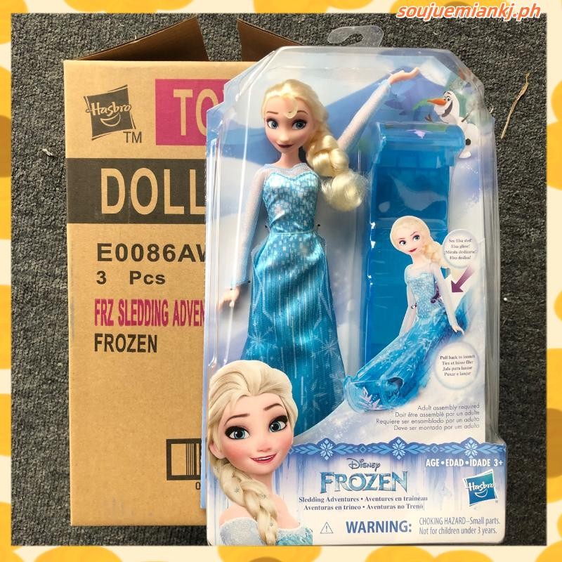 Hasbro Disney Doll Frozen Sleigh Adventure Princess Elsa Frozen Sleigh ...