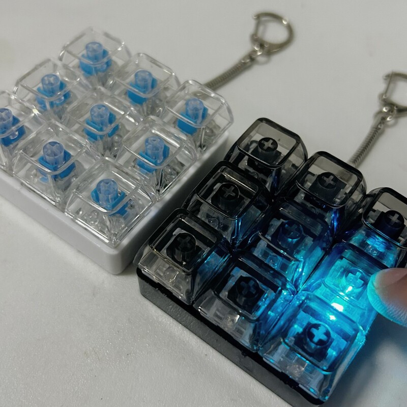 Keyboard decompressor key decompression pendant mechanical nine-key ...