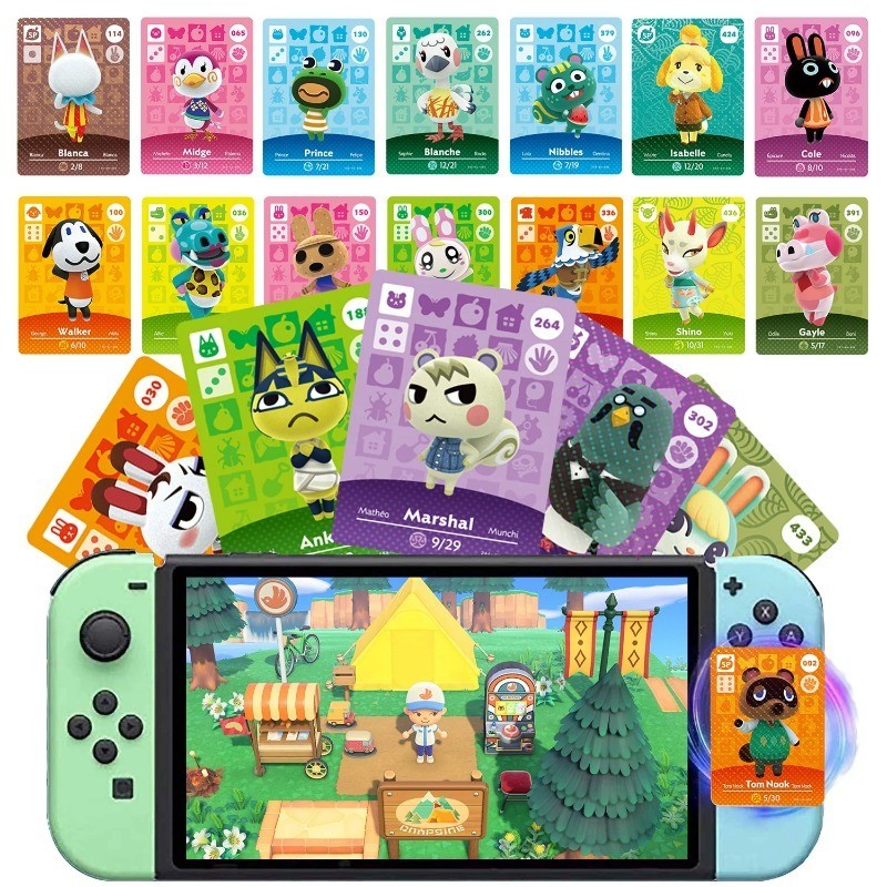 Various Amiibo Card Hot Game Animals Crossing New Horizons Amiibo Card ...