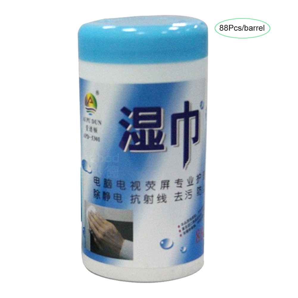 88Pcs Disposable Wipes Cleaning Safety Wet Tissue for Smartphone ...