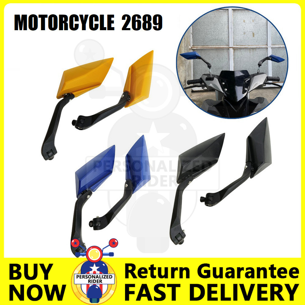 MOTORCYCLE PARTS AND ACCESSORIES UNIVERSAL SIDE MIRROR FOR MOTORCYCLE ...