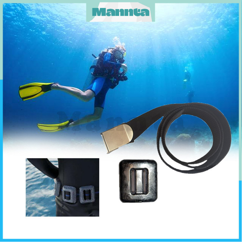 Quick Release PP Webbing Diving Belt 500g/1000g Diving Weights For ...