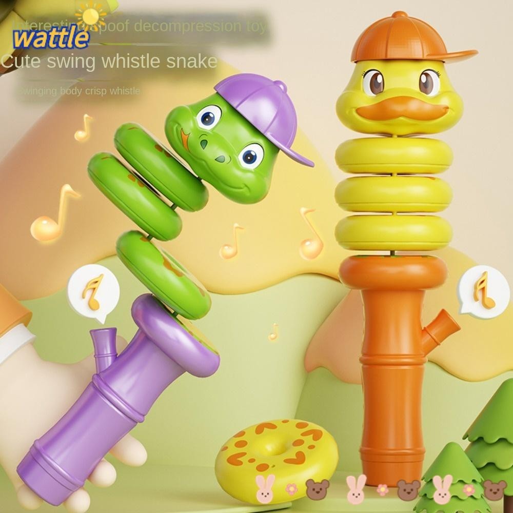 WATTLE Twisted Snake Toy, Plastics Safe Balanced Rotating Toys, Snake ...