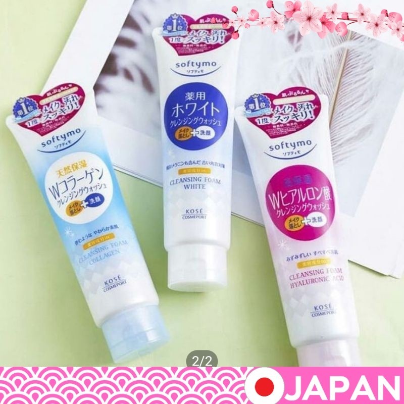 kose Softymo Cleansing Foam Wash 190g and 240g | Shopee Philippines