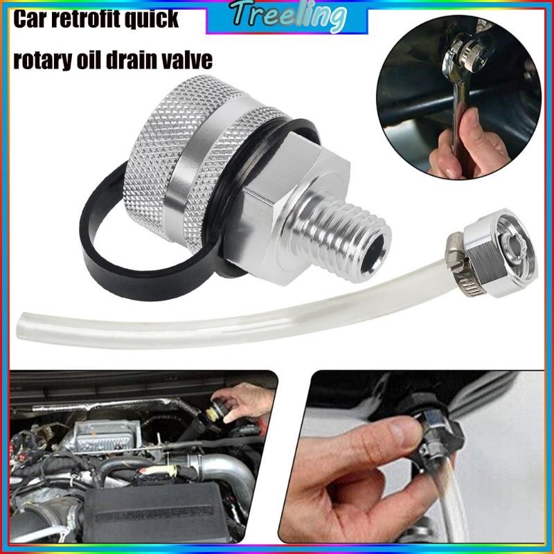 Treeling Car Valves Engine Quick Oil Drain Valves with Thread 12 M14 ...