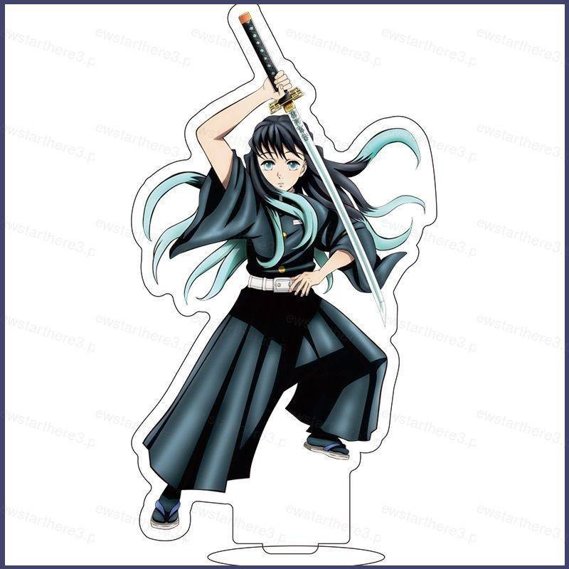 YE Demon Slayer Muichiro Tokito Tanjiro Kamado Acrylic Stands Plate ...