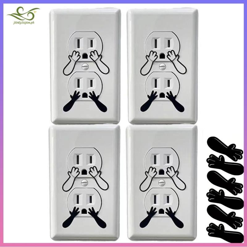 [j104ly5tzj6m.ph] 60PCS Funny Outlet Cover Decal Wall Outlet Sticker ...