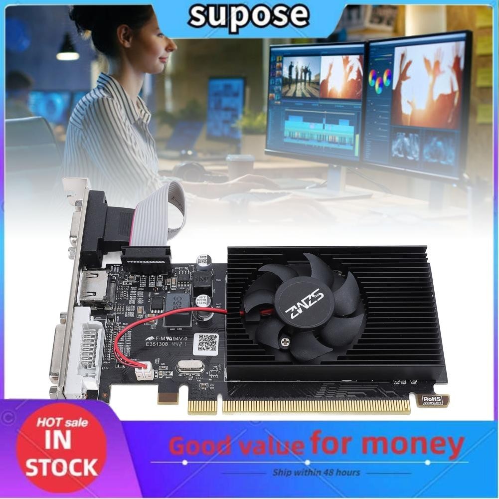 Supose R5 230 Computer Graphics Card Easy Installation GDDR3 Desktop PC ...