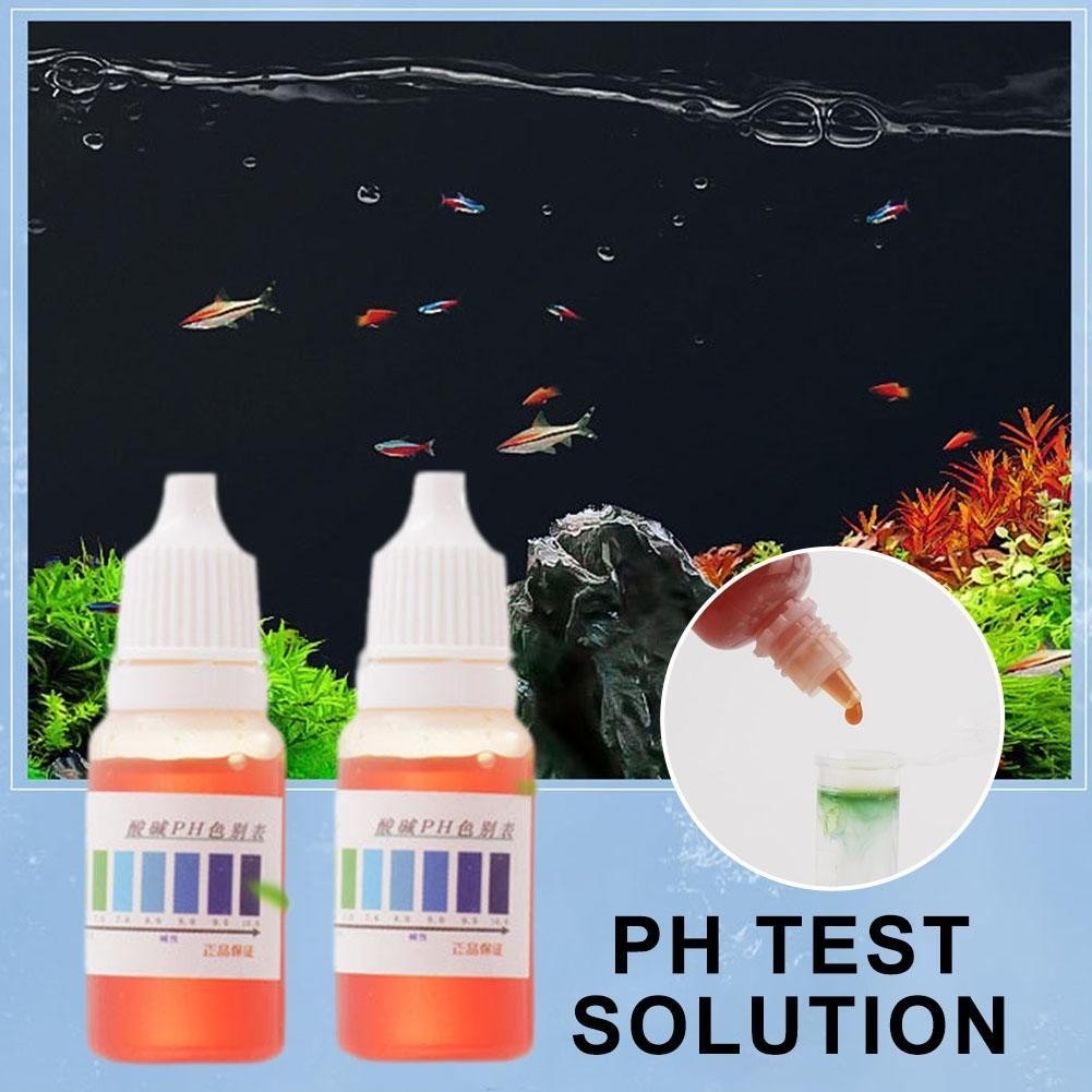 4CPS PH Reagent Ph Test Solution Aquarium Water PH Test Precision H2S3 ...