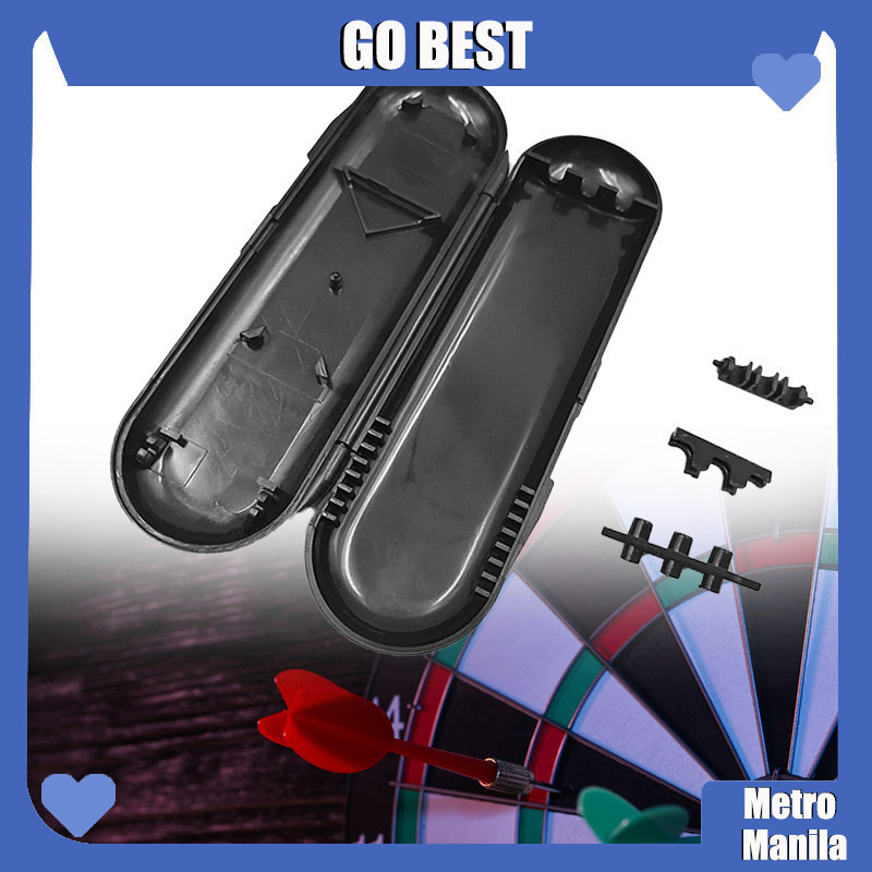 Portable Dart Storage Box Fully Moulded Plastic Darts Storage Box Oval ...