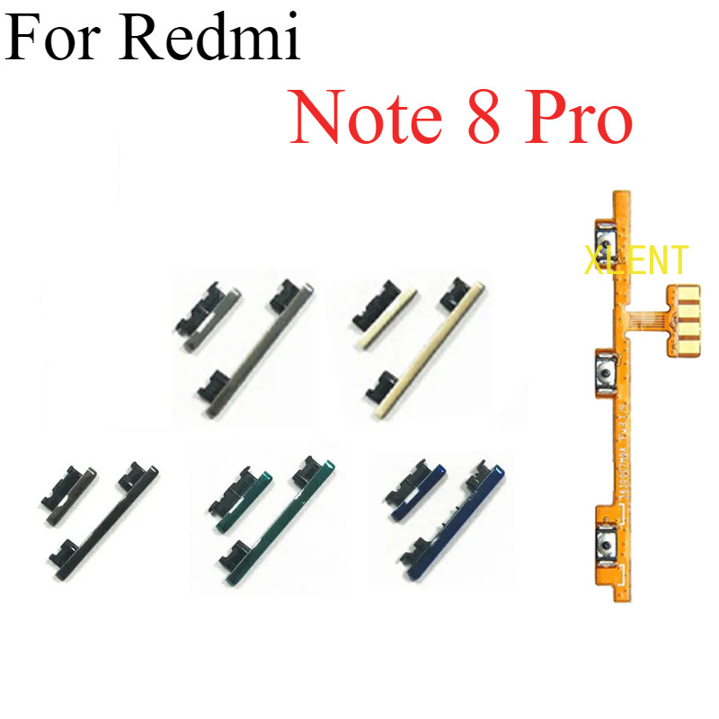 Power On Off Button Flex Out Side Volume Up Down Key Flex For Redmi ...