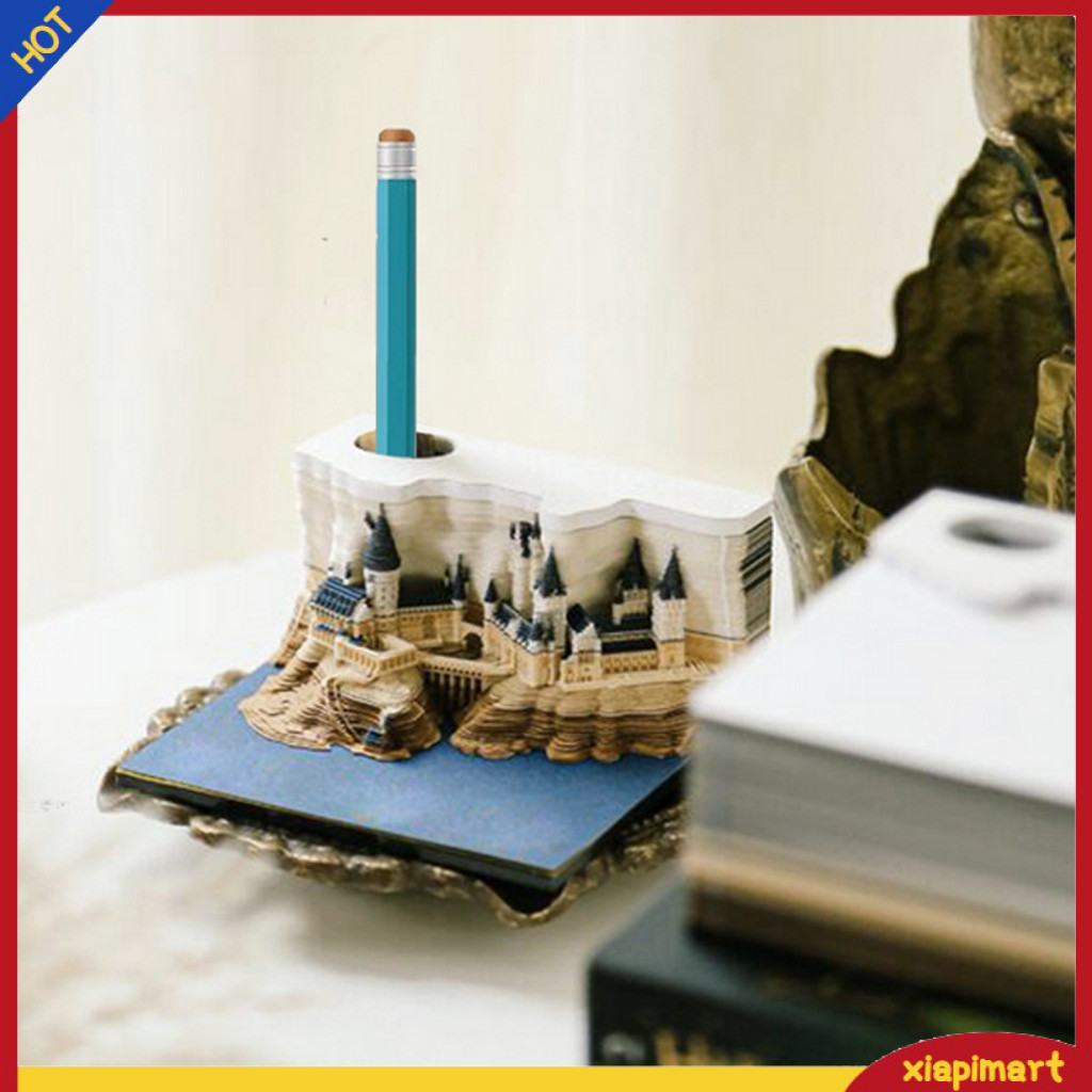 {xiapimart} Whimsical World Desk Calendar Calendar with Touch Switch 3d ...