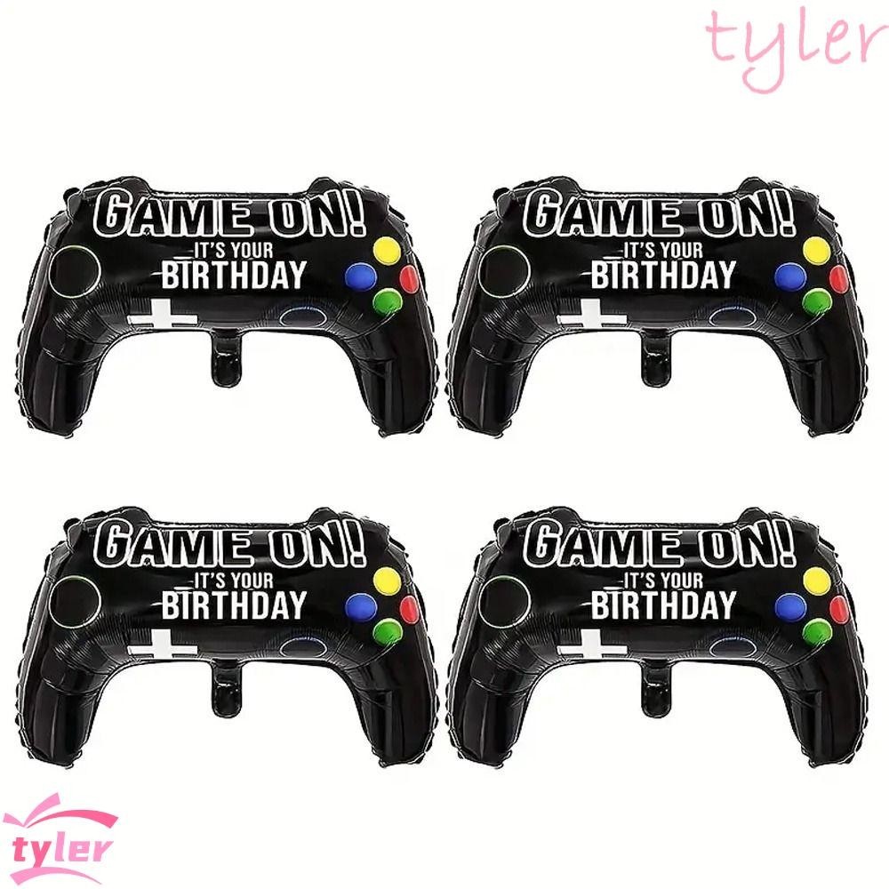 TYLER1 Game Controller Balloons, Aluminum Film Giant Video Game Party ...