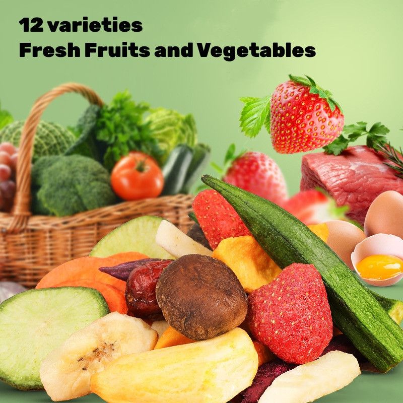14-in-1 dried vegetables snack fruit＆vegetable crisp Assorted vegetable ...